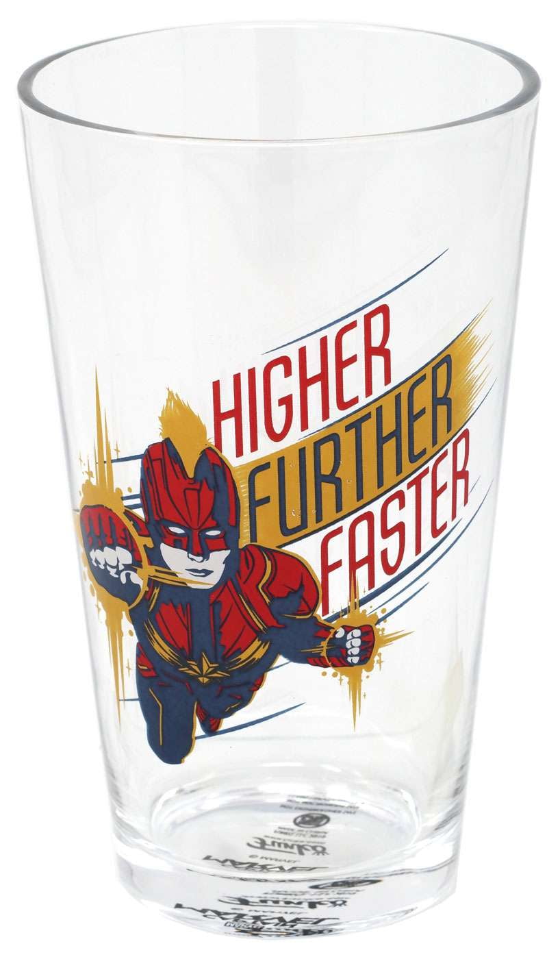 Funko Marvel Collector Corps Captain Marvel Pint Glass - Walmart.com