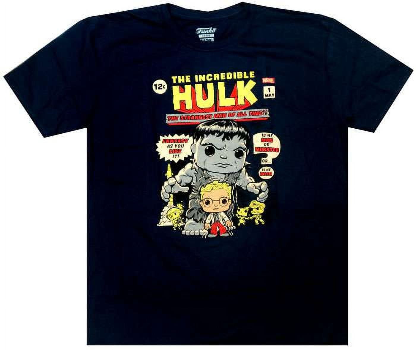 Funko Marvel Collector Corps Hulk 1st Appearance T-Shirt (Large ...