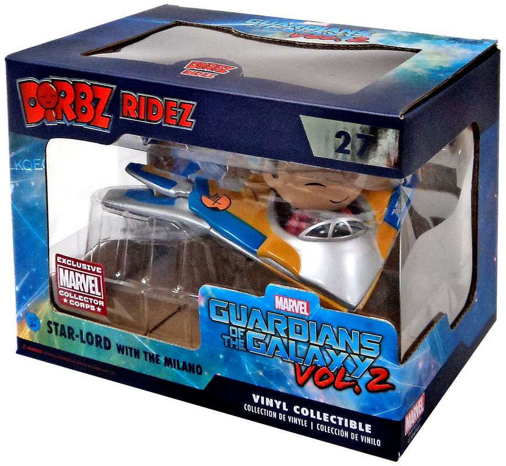 Funko Marvel Dorbz Ridez Star-Lord with Milano Guardians Of The Galaxy ...