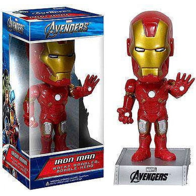 Funko Marvel Wacky Wobbler Iron Man Bobble Head - Walmart Business Supplies