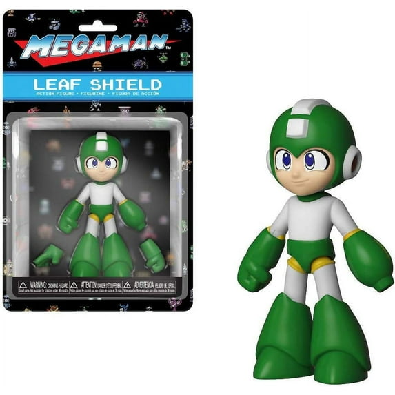Funko Mega Man [Leaf Shield]: Mega Man x Mini Action Figure + 1 Video ...