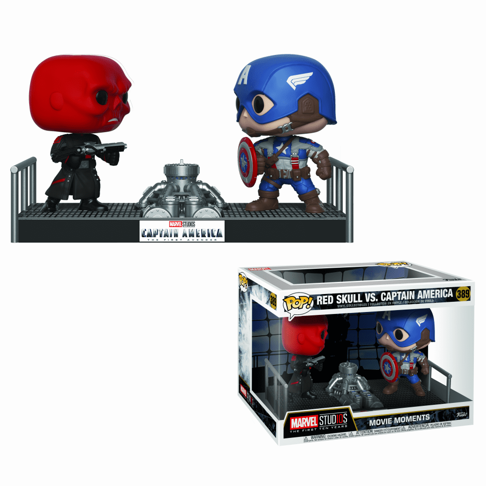 Funko Movie Moments: Marvel - Captain America vs. Red Skull - Walmart.com