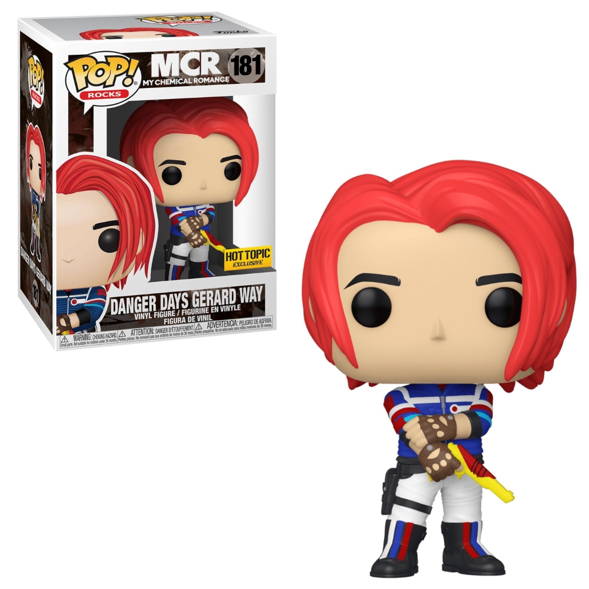 Danger Days Funko POP! Vinyl Figure - Gerard Way of My Chemical Romance ...