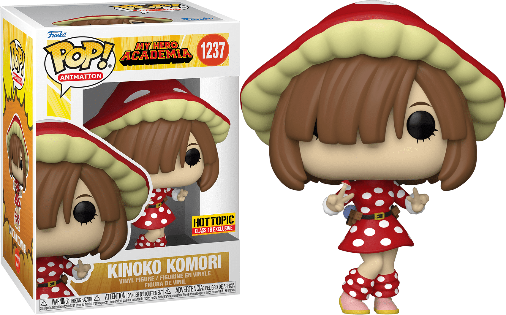 Funko My Hero Academia POP! Animation Kinoko Komori Vinyl Figure ...