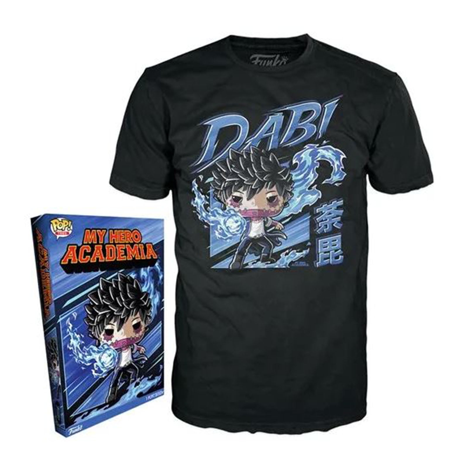 Funko My Hero Academia POP Boxed Tees Dabi Tee Shirt Medium - Walmart.com