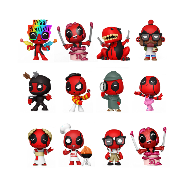 Funko Deadpool 30th Mini Figure - Marvel Collectible - Walmart.com