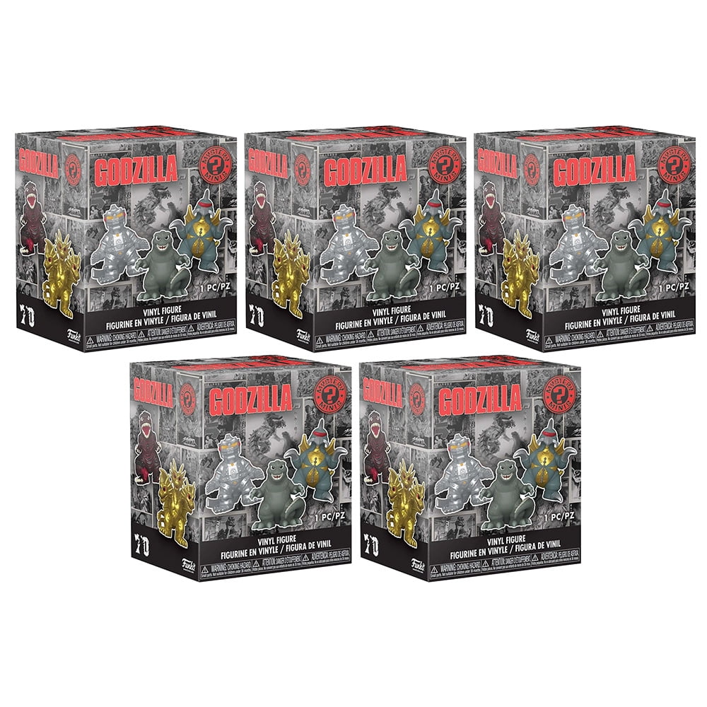 Funko Mystery Minis Vinyl Figure - Godzilla [70 Years] - BLIND BOXES [5 ...