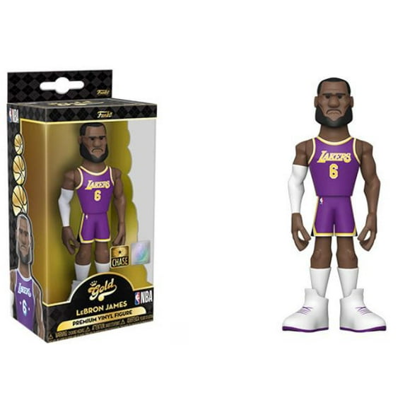 Funko NBA GOLD LeBron James (City) Vinyl Figure (Chase Version ...
