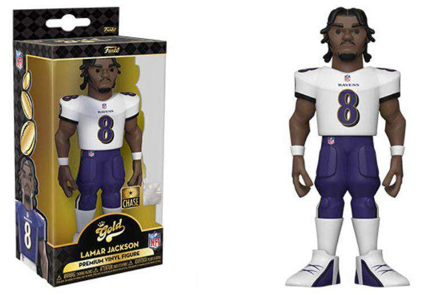 Funko NFL GOLD Lamar Jackson Vinyl Figure (Chase Version) - Walmart.com