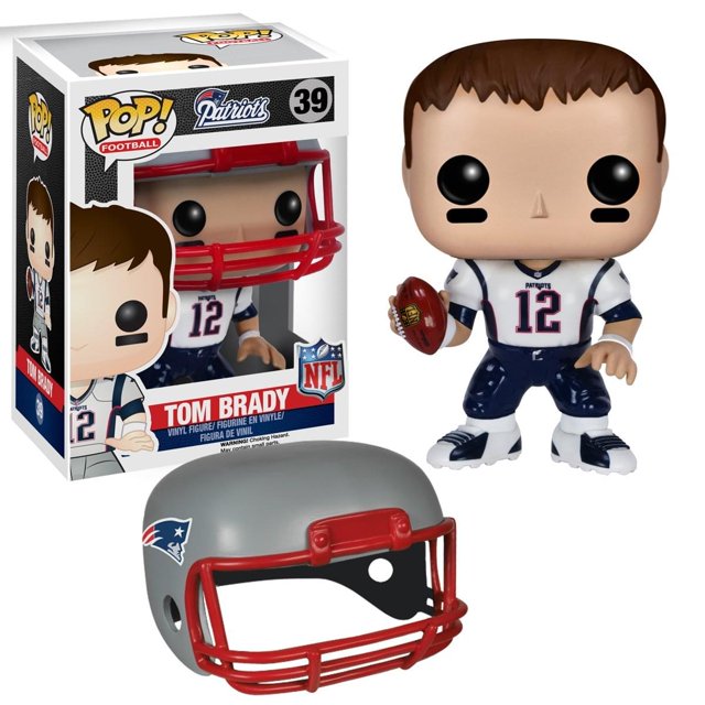 Funko NFL POP 7565 Wave 2 New England Patriots Tom Brady - Walmart.com
