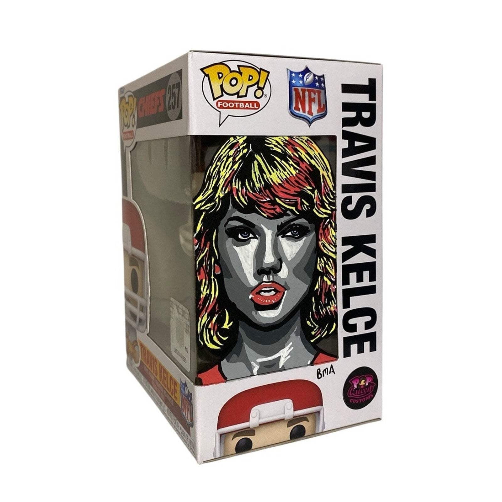 Funko NFL POP Chiefs Travis Kelce Away Vinyl Figure with T Swift ...