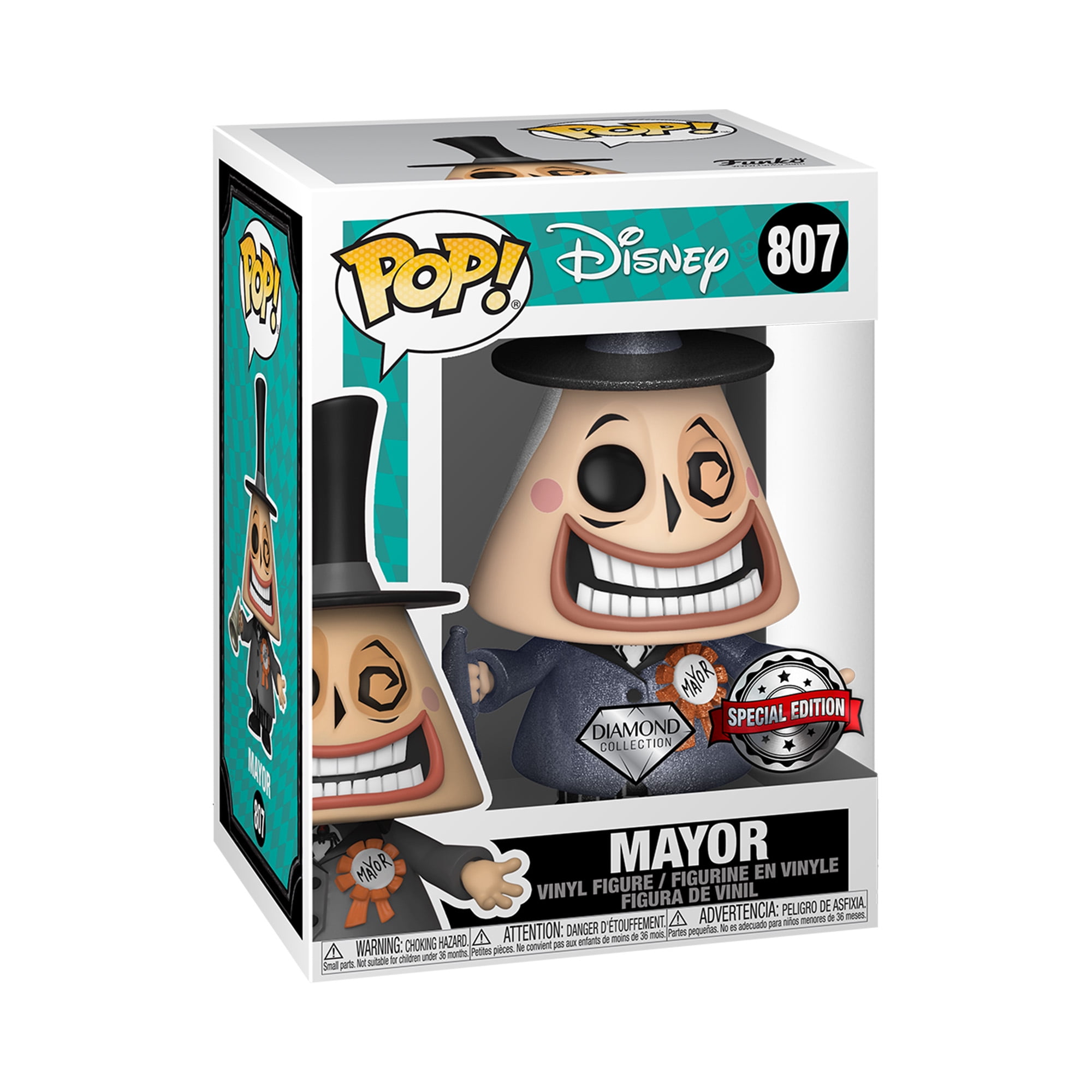 Funko Nightmare Before Christmas POP! Disney Mayor Vinyl Figure ...