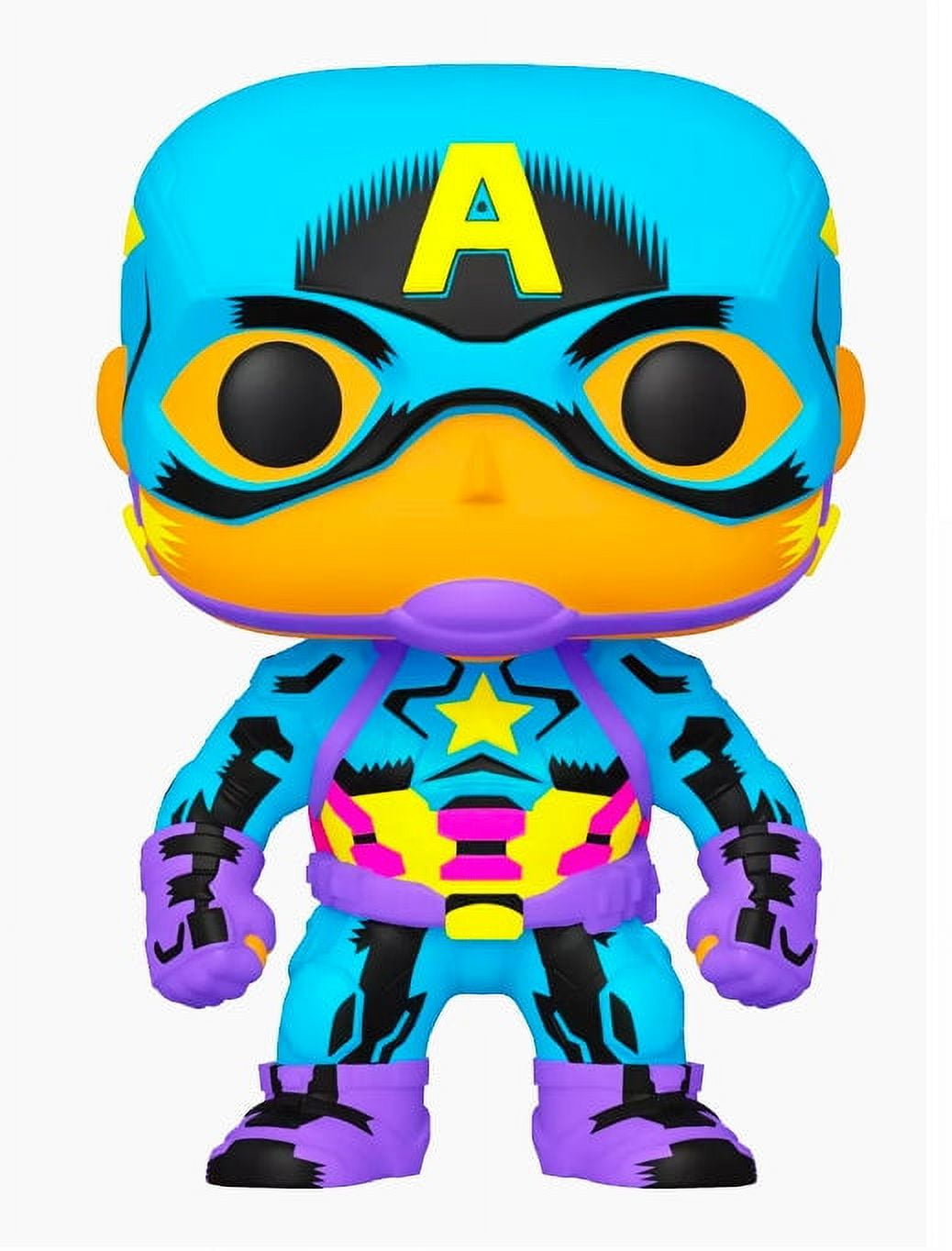 648 Captain America (Blacklight) - Marvel Funko POP - Walmart.com