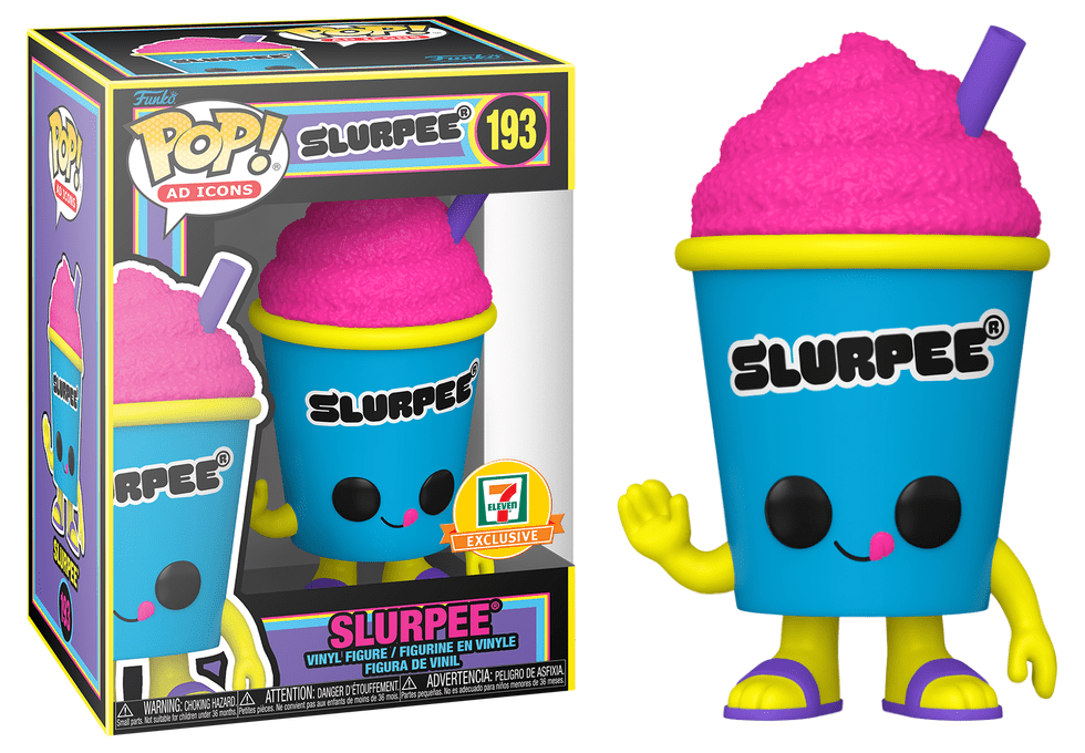 Funko POP! Ad Icons - 7-Eleven - Slurpee #193 [Blacklight | Pink] 7 ...