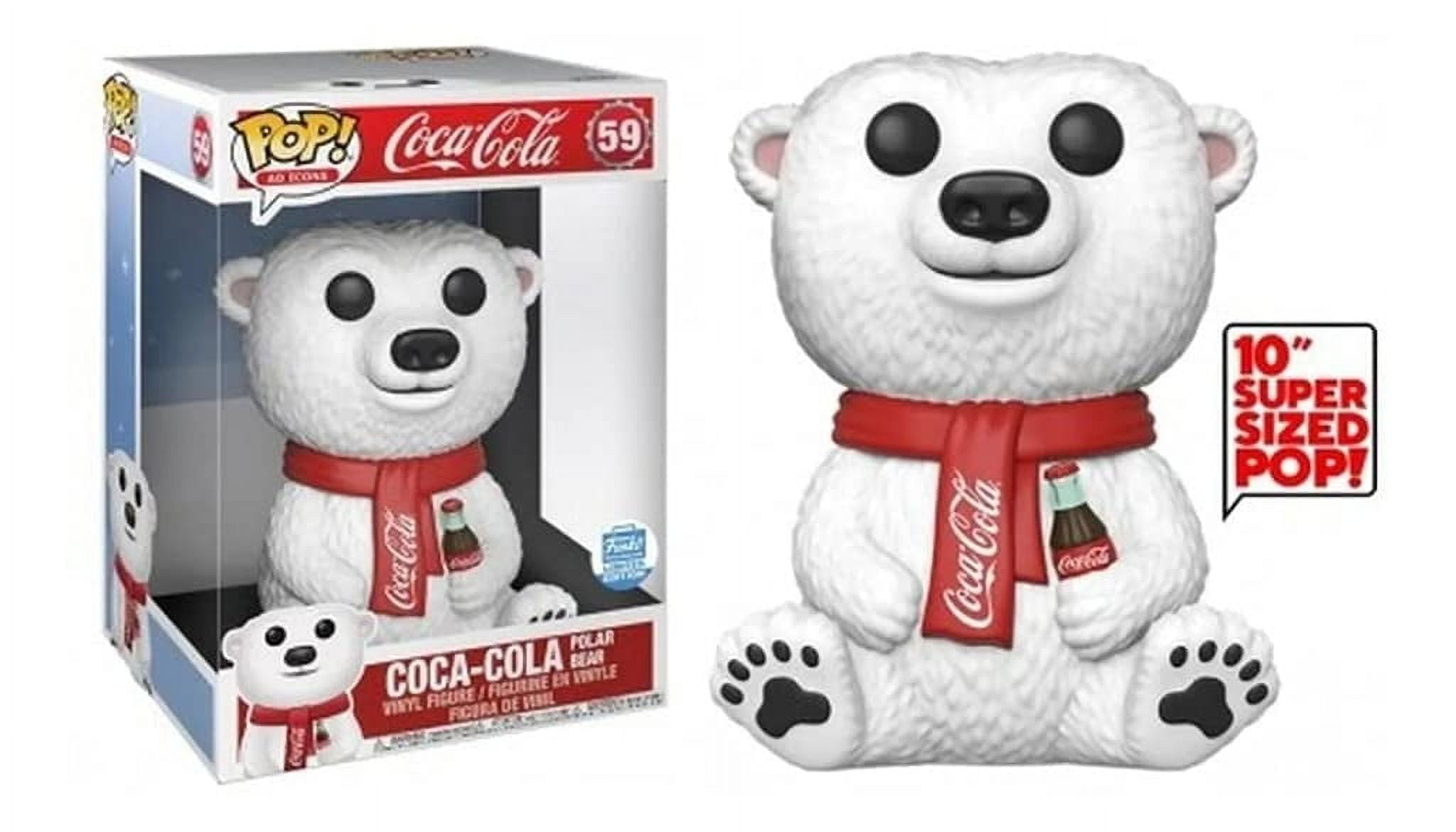 Funko POP Ad Icons: Coca-Cola Polar Bear 10-inch Funko Pop Vinyl New ...