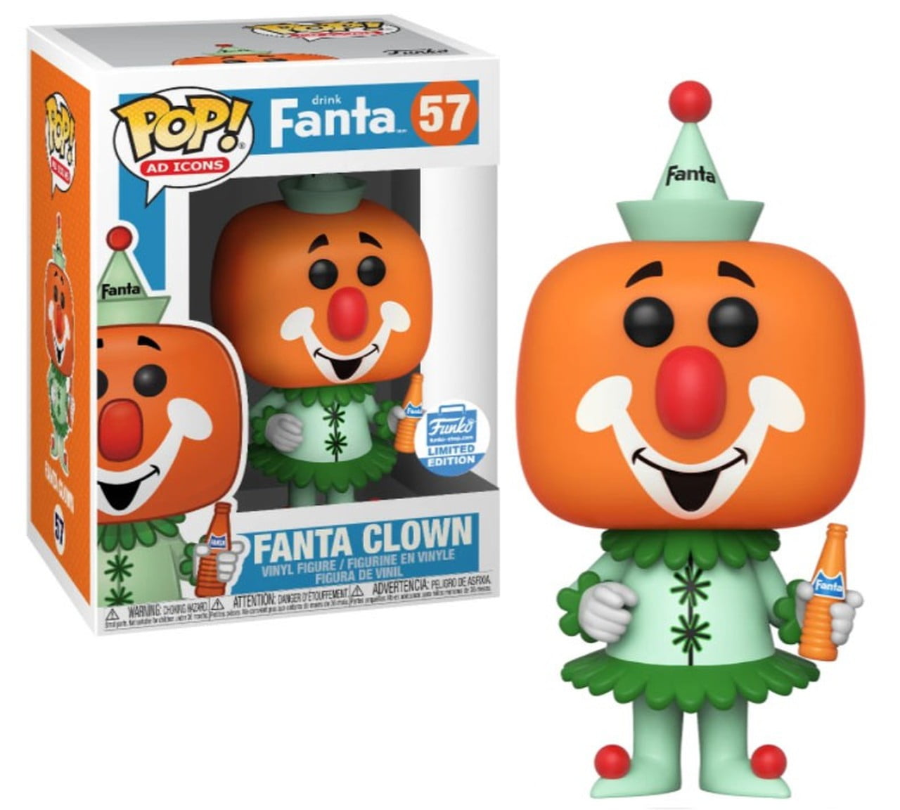 Funko POP! Ad Icons Fanta Clown Vinyl Figure - Walmart.com