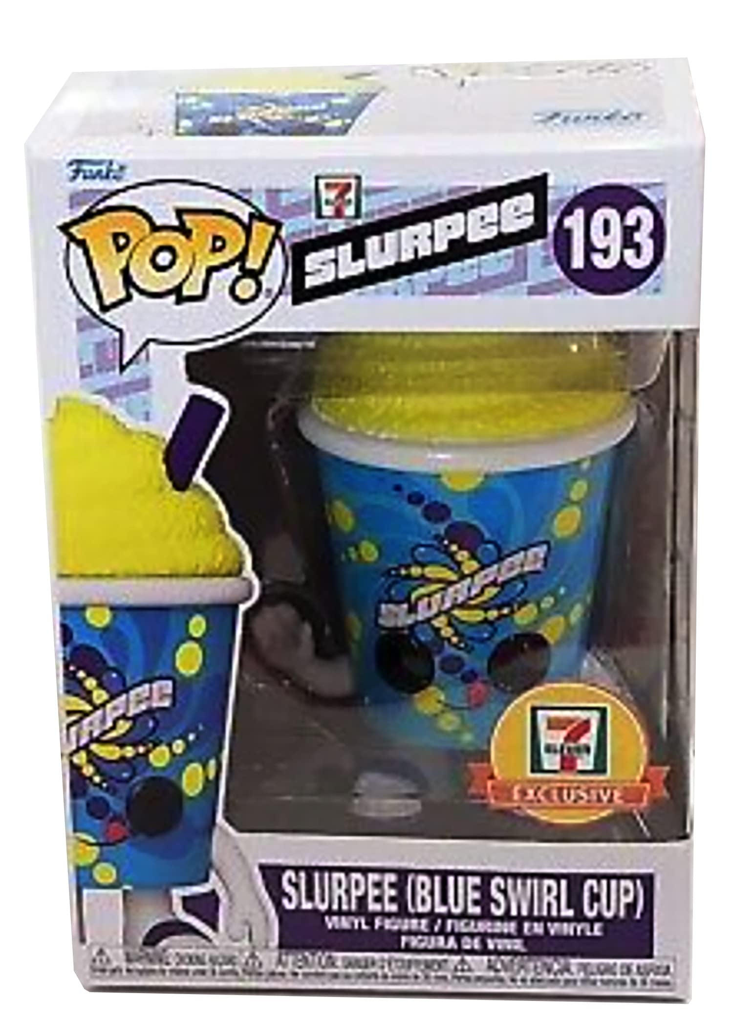 Funko POP! Ad Icons Slurpee (Blue Swirl Cup) #193 7-11 Exclusive - Walmart.com