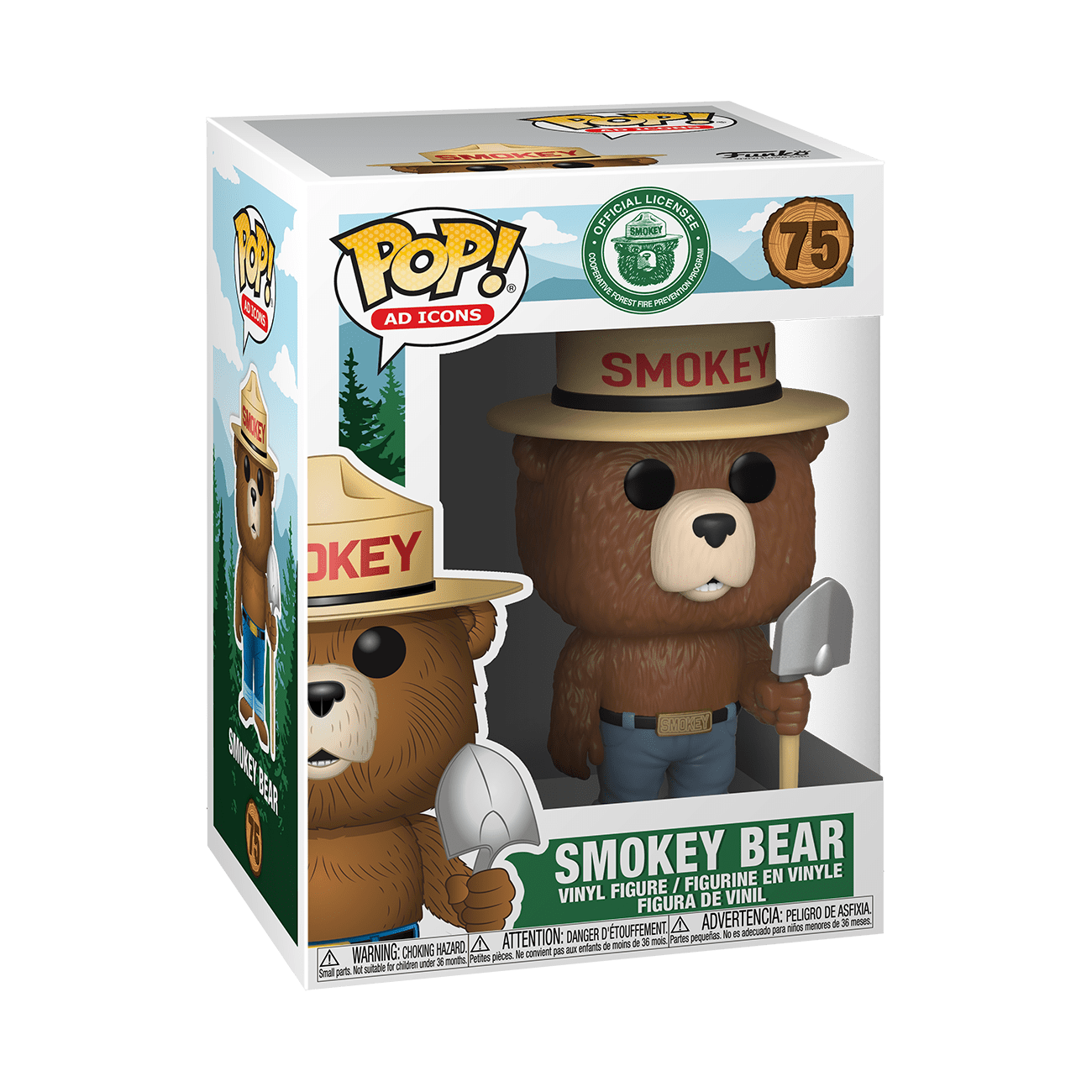 Funko POP! Ad Icons: Smokey Bear - Walmart.com