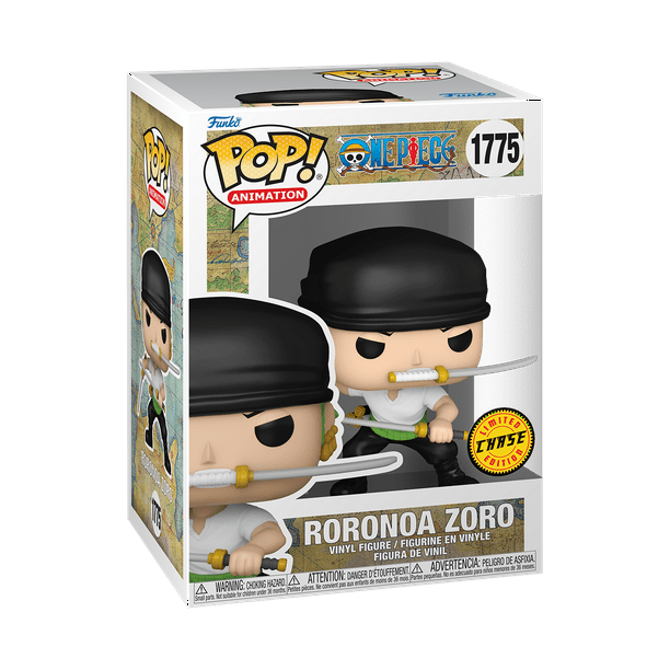 Funko POP! Animation 1775 One Piece Roronoa Zoro CHASE Limited Edition ...