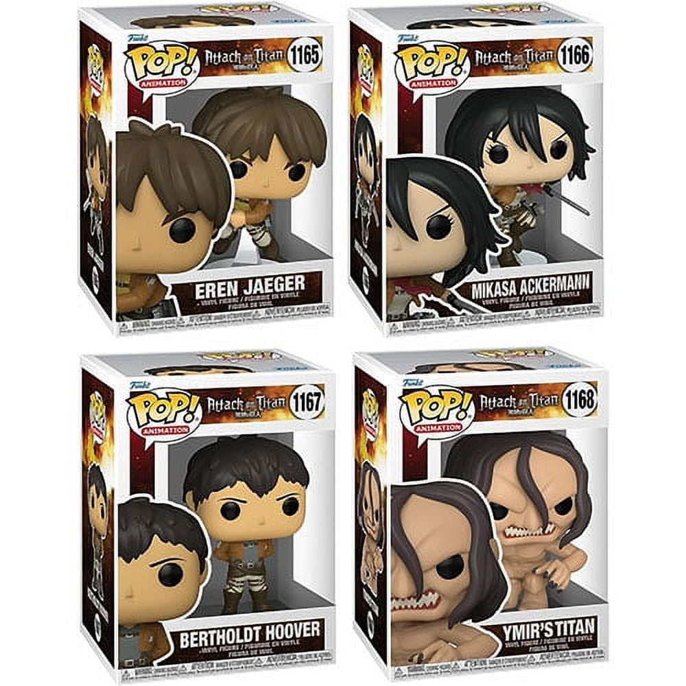 Funko POP! Animation - Attack on Titan S4 Vinyl Figures - SET OF 4 ...