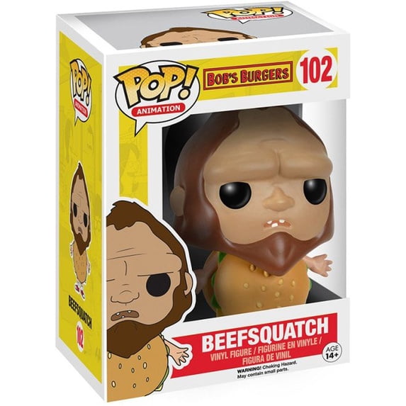Funko Pop! Animation: Bob's Burgers - Beefsquatch - Walmart.com