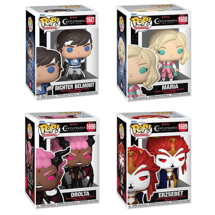 Funko POP! Animation - Castlevania Nocturne Vinyl Figures - SET OF 4 ...