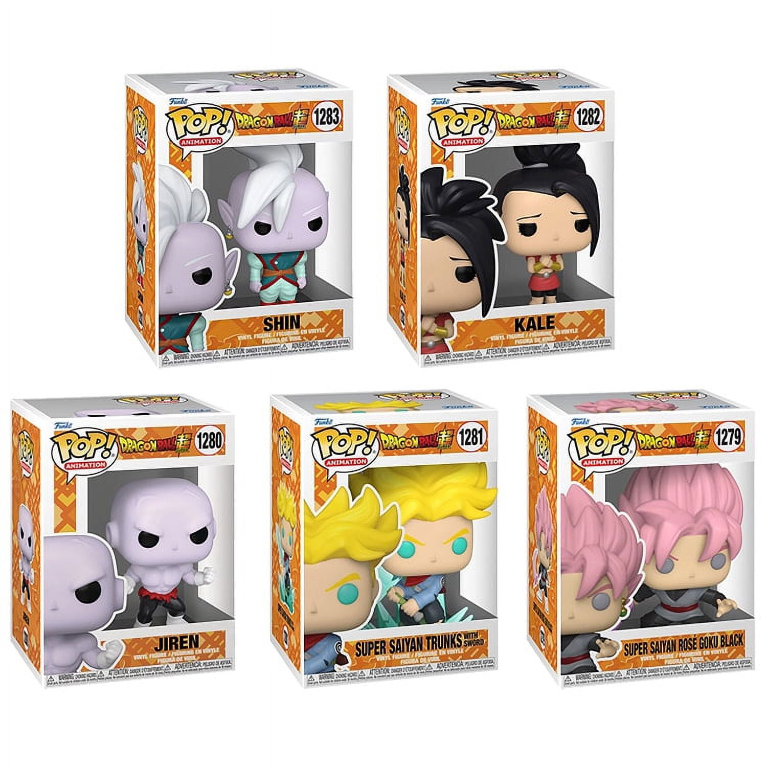 Funko Pop! Animation Dragon Ball Vinyl Figure, Multicolor, 5 Pack ...