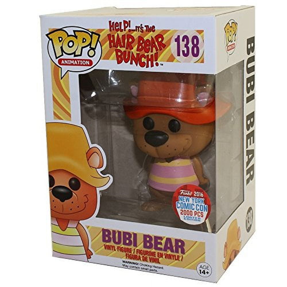 Funko NYCC POP Hair Bear Bunch Bubi Bear 2016 - Walmart.com