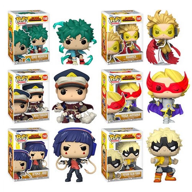 Funko POP! Animation - My Hero Academia S6 Vinyl Figures - SET OF 6 ...