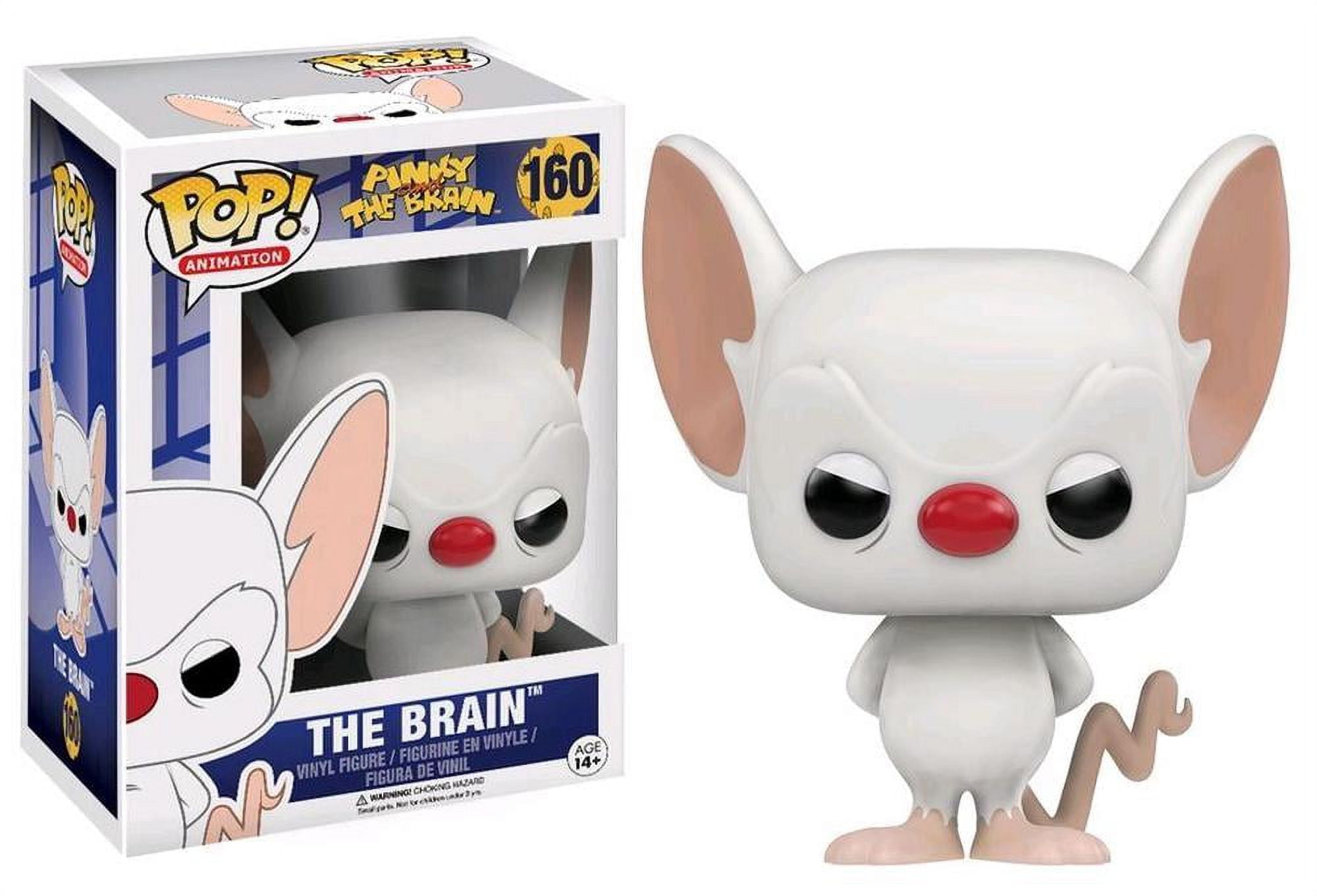 Funko POP - Animation: Pinky the Brain - The Brain Vinyl Figure ...