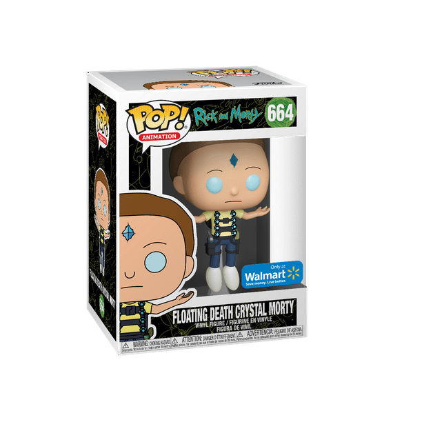 Funko POP! Animation: Rick & Morty - Floating Death Crystal Morty ...