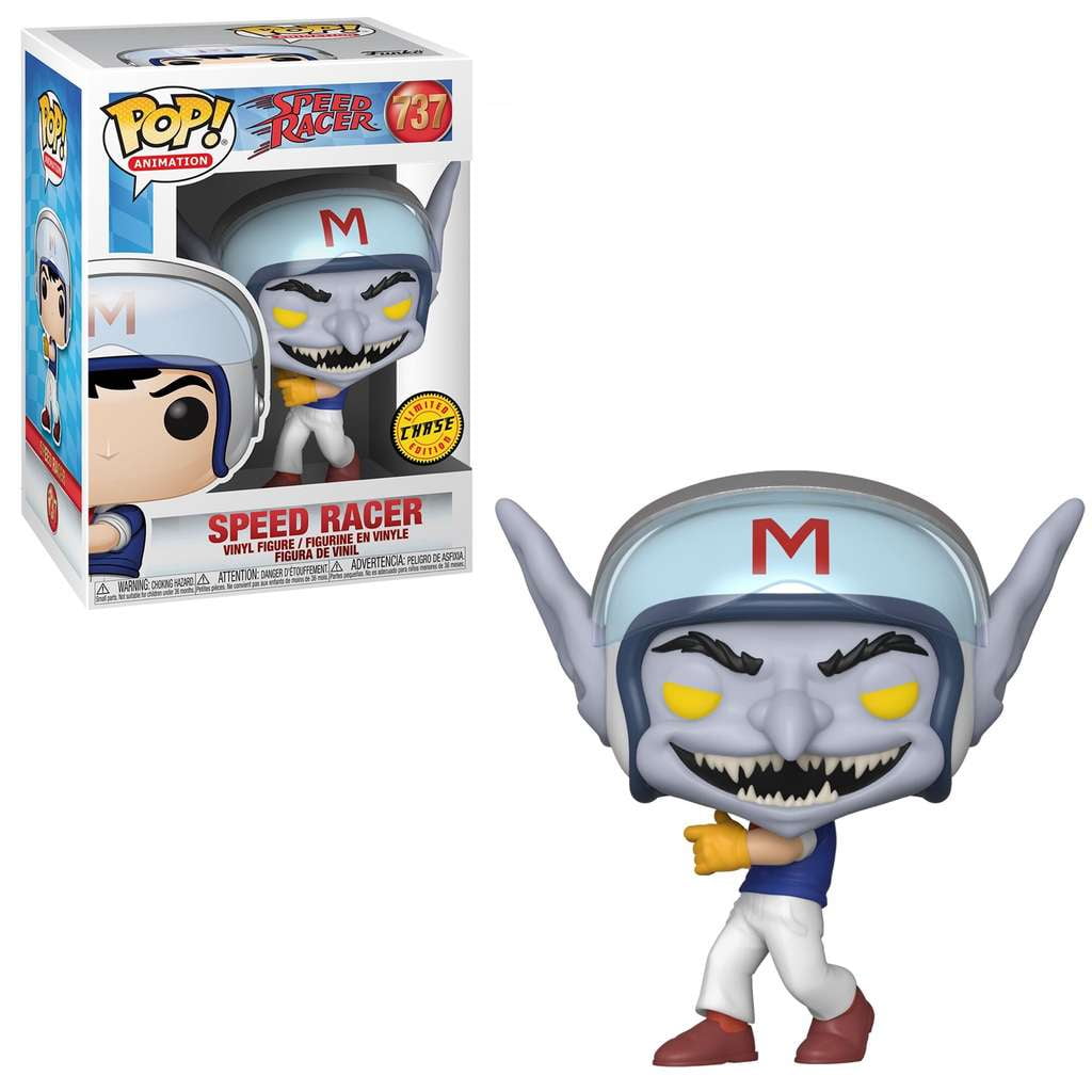 Funko POP! Animation Speed Racer Vinyl Figure (in Helmet, Chase Version ...