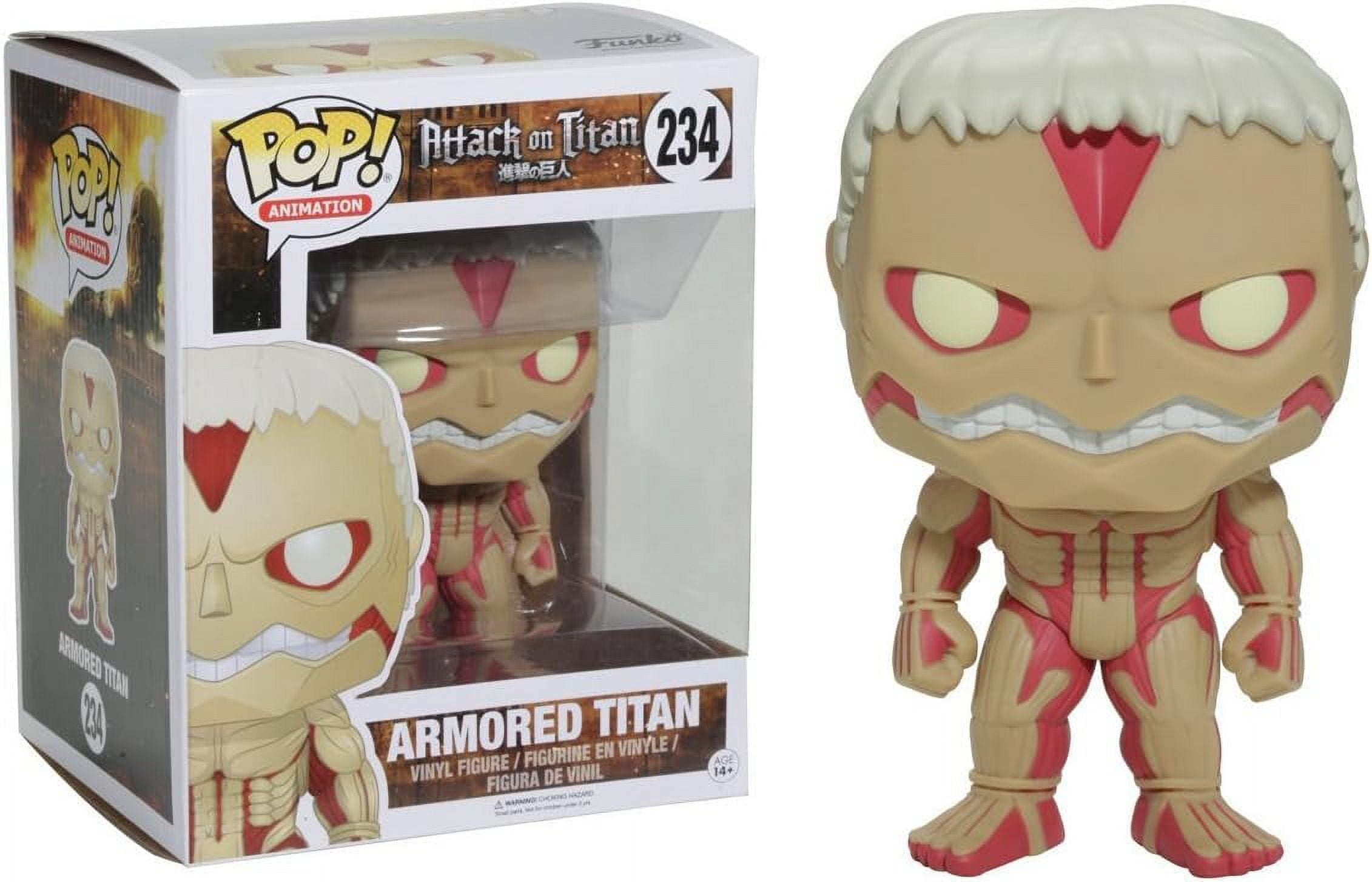Funko POP Anime Attack on Titan Armored Titan 6" Action Figure ...