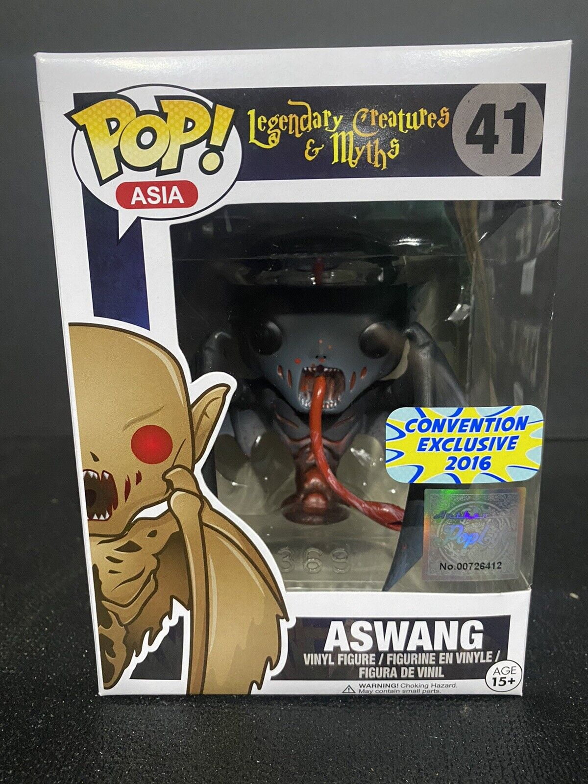 Funko POP! Asia Legendary Myths & Creatures Aswang #41 [Black] Pop Life ...