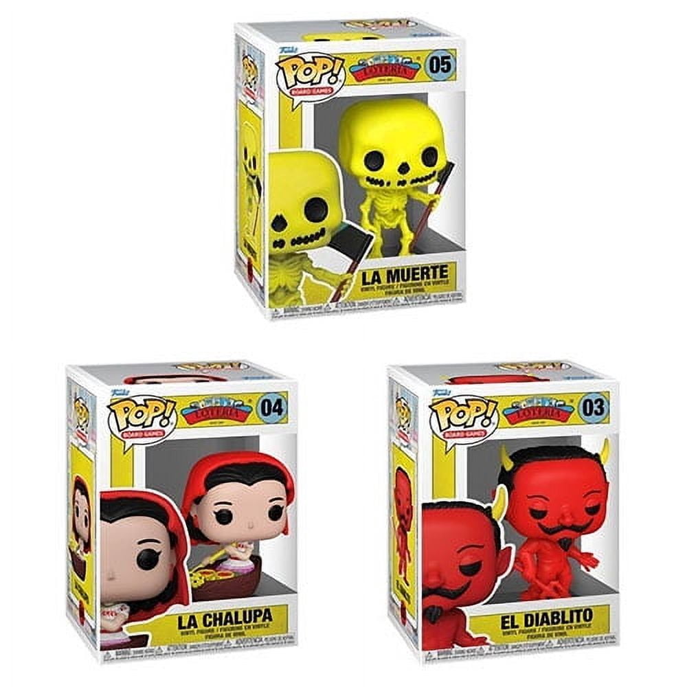 Funko POP! Board Games Loteria Vinyl Figures - SET OF 3 (El Diablito ...