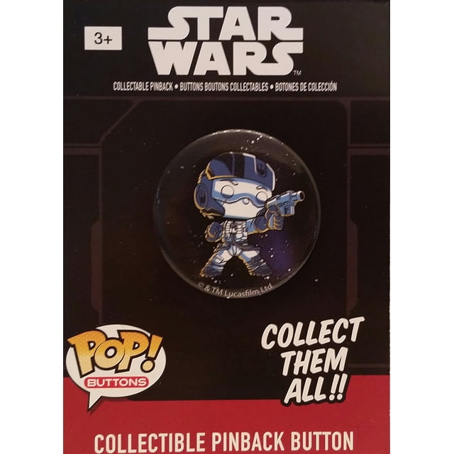 Funko POP! Buttons - Star Wars Episode 7 - Poe Dameron - Walmart ...