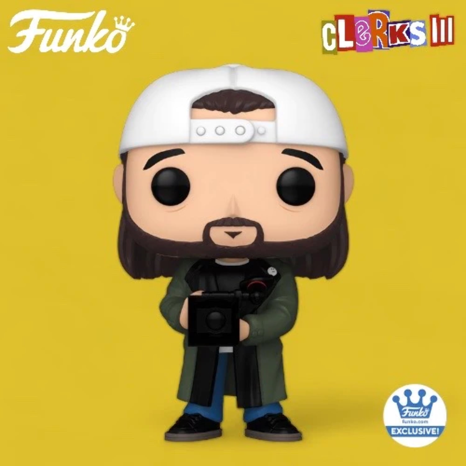 Funko POP! Clerks III - Silent Bob with Camera Exclusive Figure #1486 ...