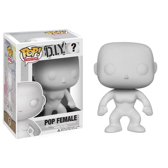 Funko POP! DIY Collectible Female Vinyl Figure - Walmart.com