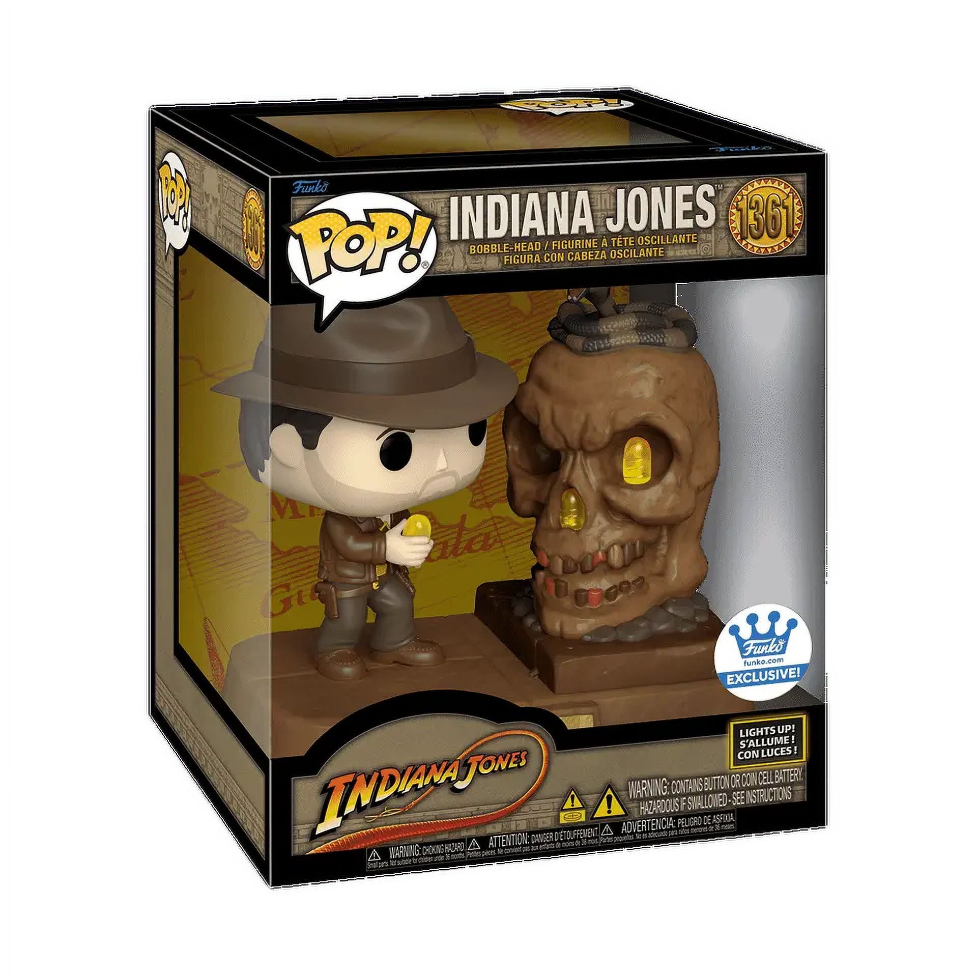 Funko POP! Deluxe:Movies Indiana Jones Indy Pop Action Figure - Walmart.com