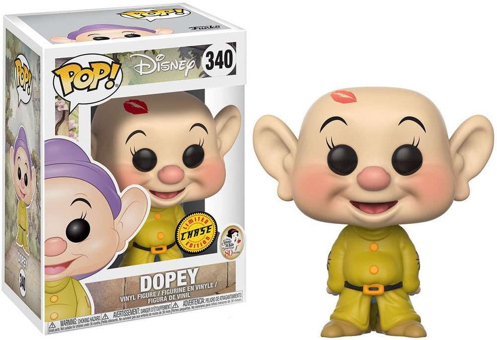 Funko POP! Disney Dopey Vinyl Figure (No Hat, Lipstick Chase Version ...