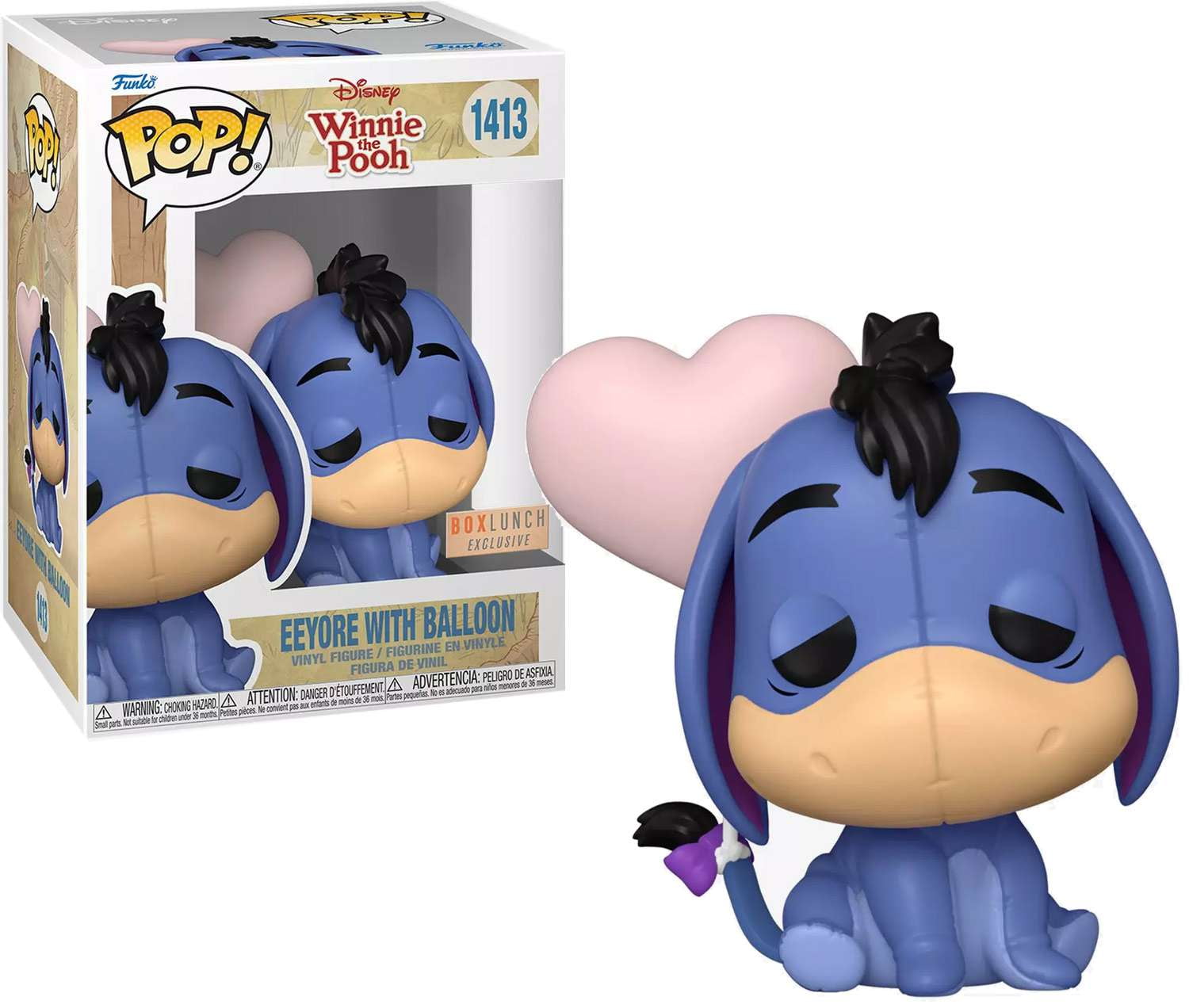 Funko POP! Disney Eeyore Vinyl Figure (with Balloon) - Walmart.com
