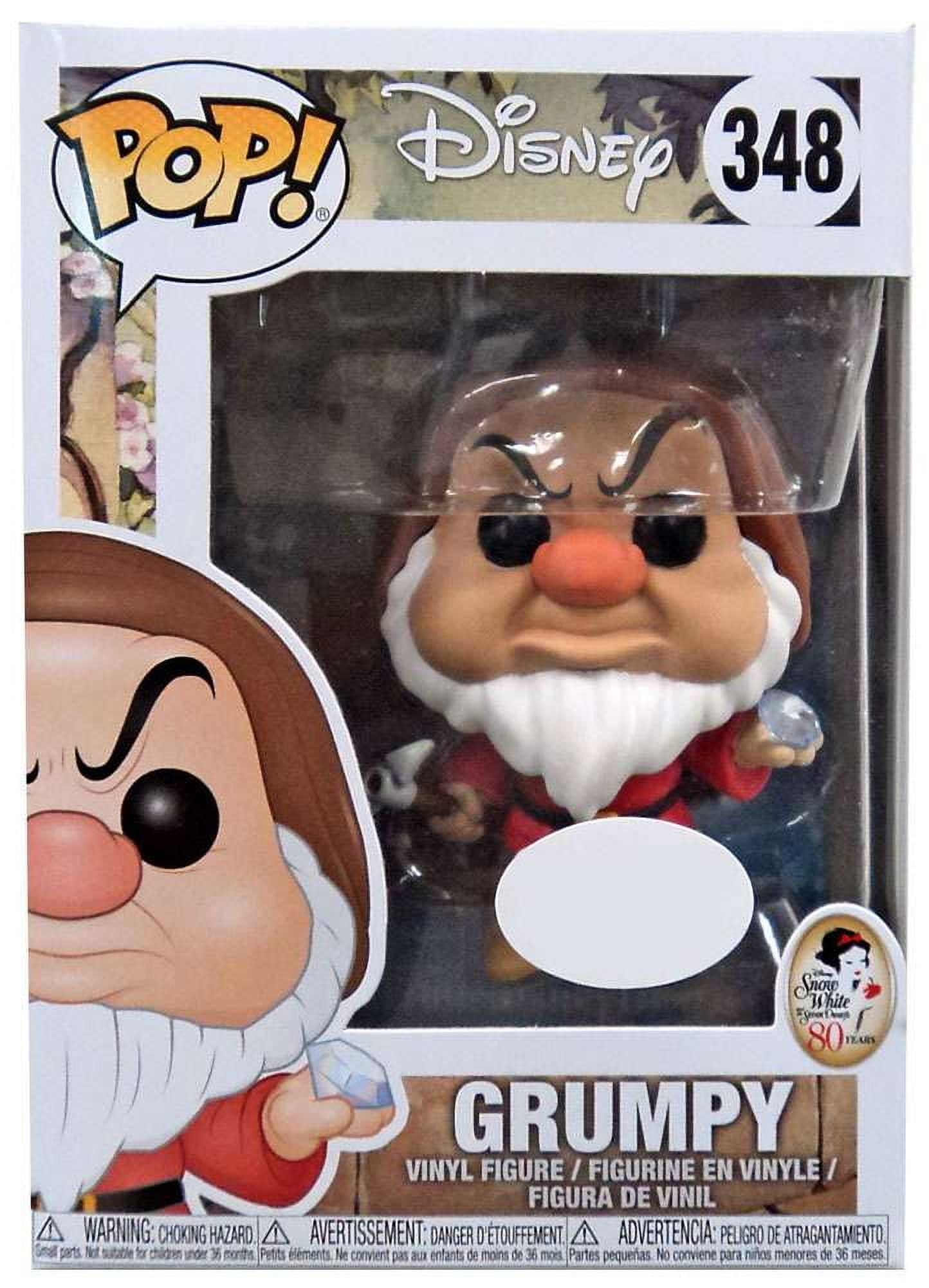 Funko POP! Disney Grumpy Vinyl Figure [with Diamond & Pick] - Walmart.com