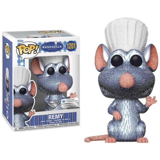 Funko POP! Disney Pixar Ratatouille Remy #1201 [Diamond Collection ...