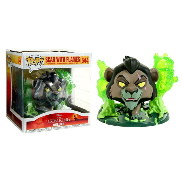 Funko POP! Disney's Villain Scar with Flames Vinyl Figure - Walmart.com