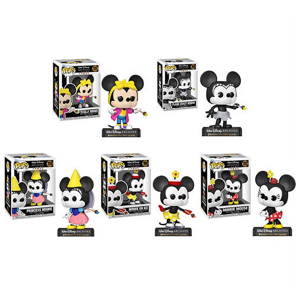 Funko Pop! Disney: Minnie Mouse – Set of 5 (Princess Minnie (1938 ...
