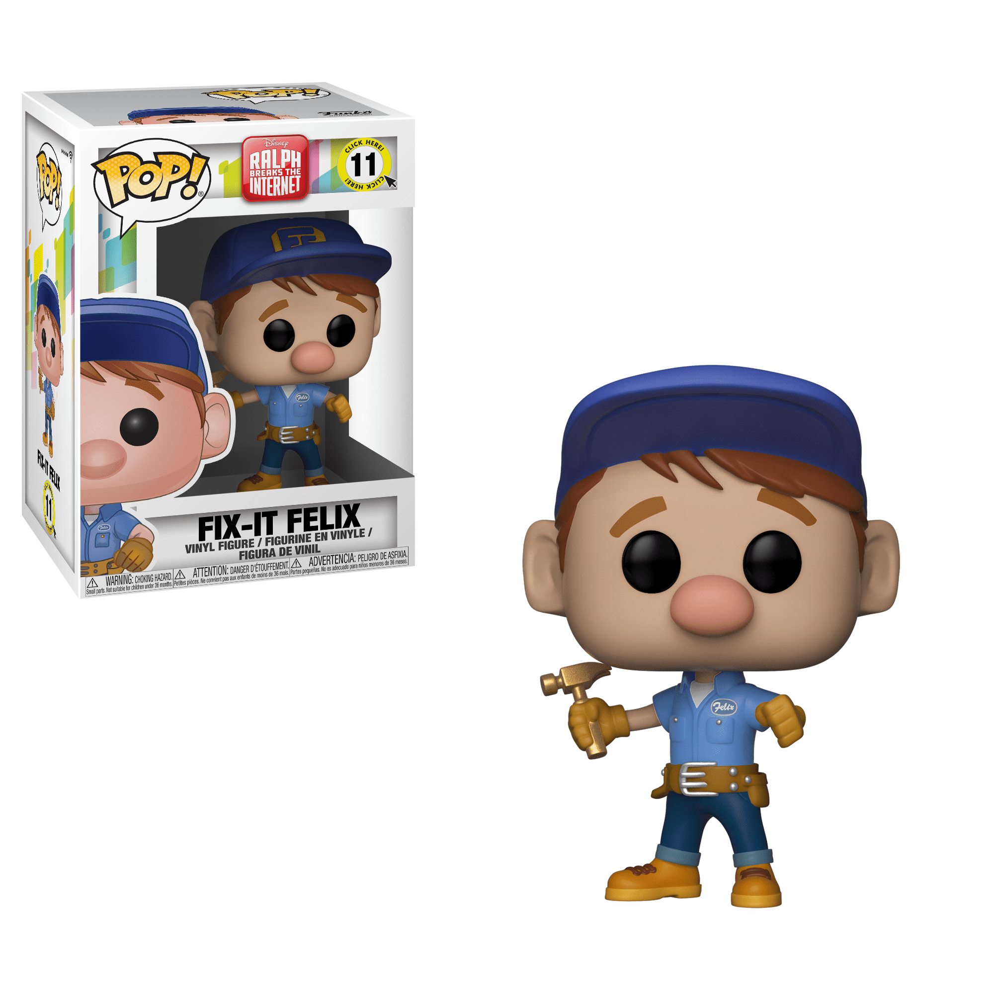Funko POP! Disney: Wreck-It Ralph 2 - Fix-It Felix - Walmart.com
