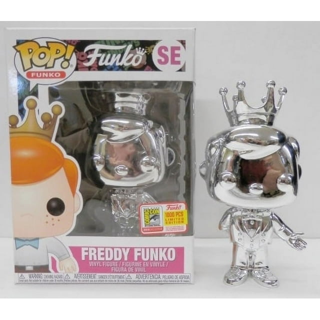 Funko POP! Fundays Freddy Funko [Silver Chrome] LE 1000 Exclusive ...