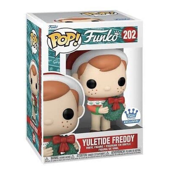 Funko POP! Funko #202 : Yuletide Freddy & Protector - Walmart.com