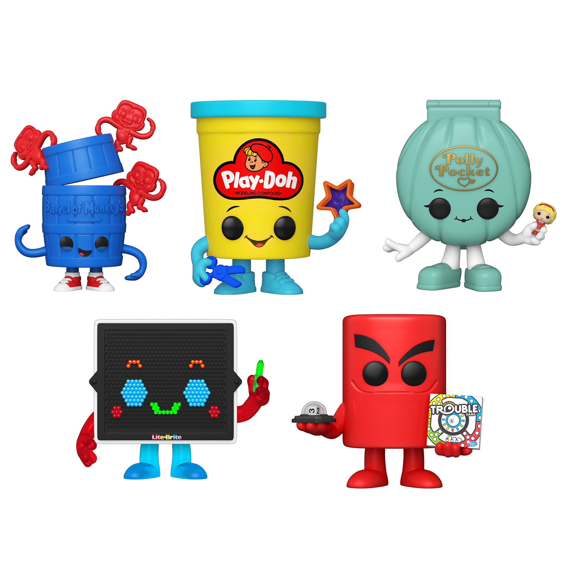 Funko POP! Games Bundle Collectors Set - Barrel of Monkey's, Play-Doh ...