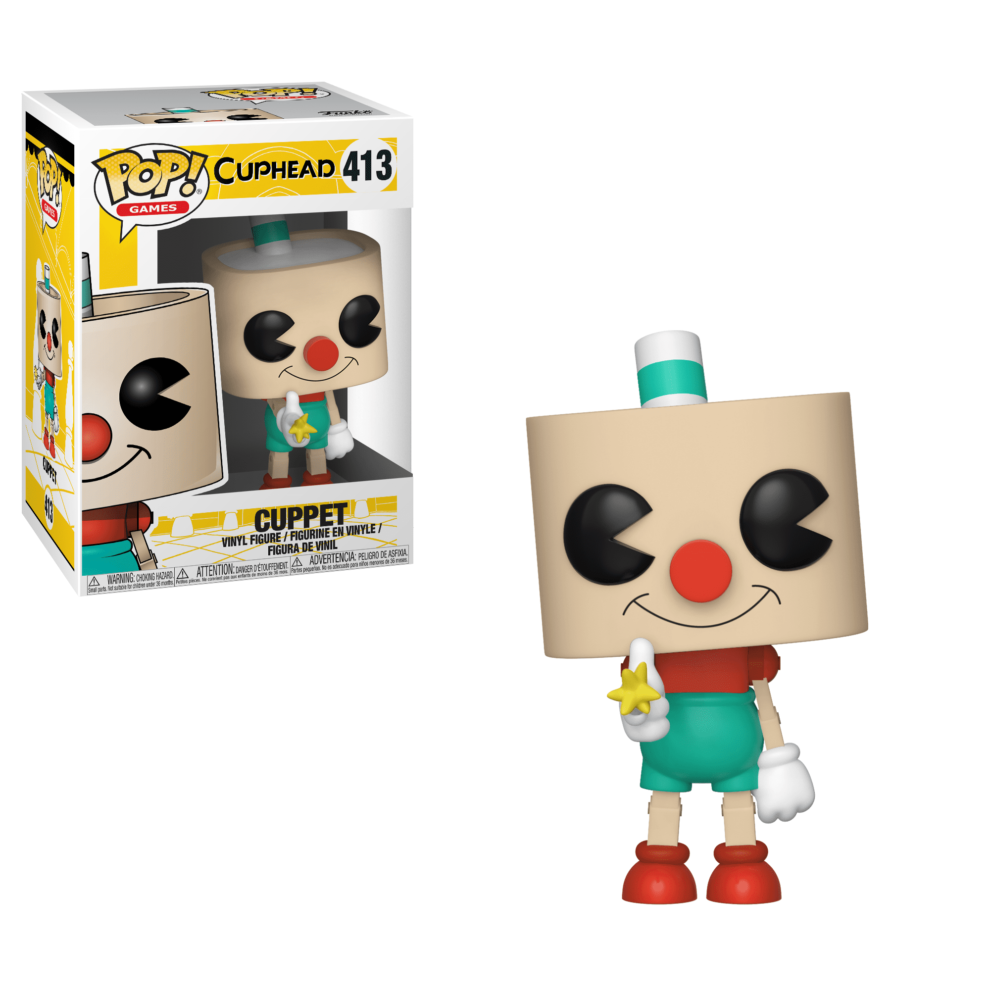 Funko POP! Games: Cuphead S2 - Cuppet - Walmart.com